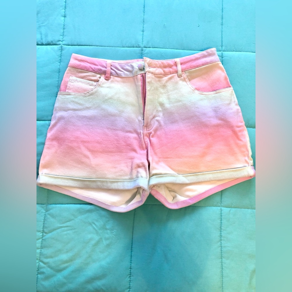 Dolls Kill Sugar Thrillz Pastel Shorts. Size Xl - Gem